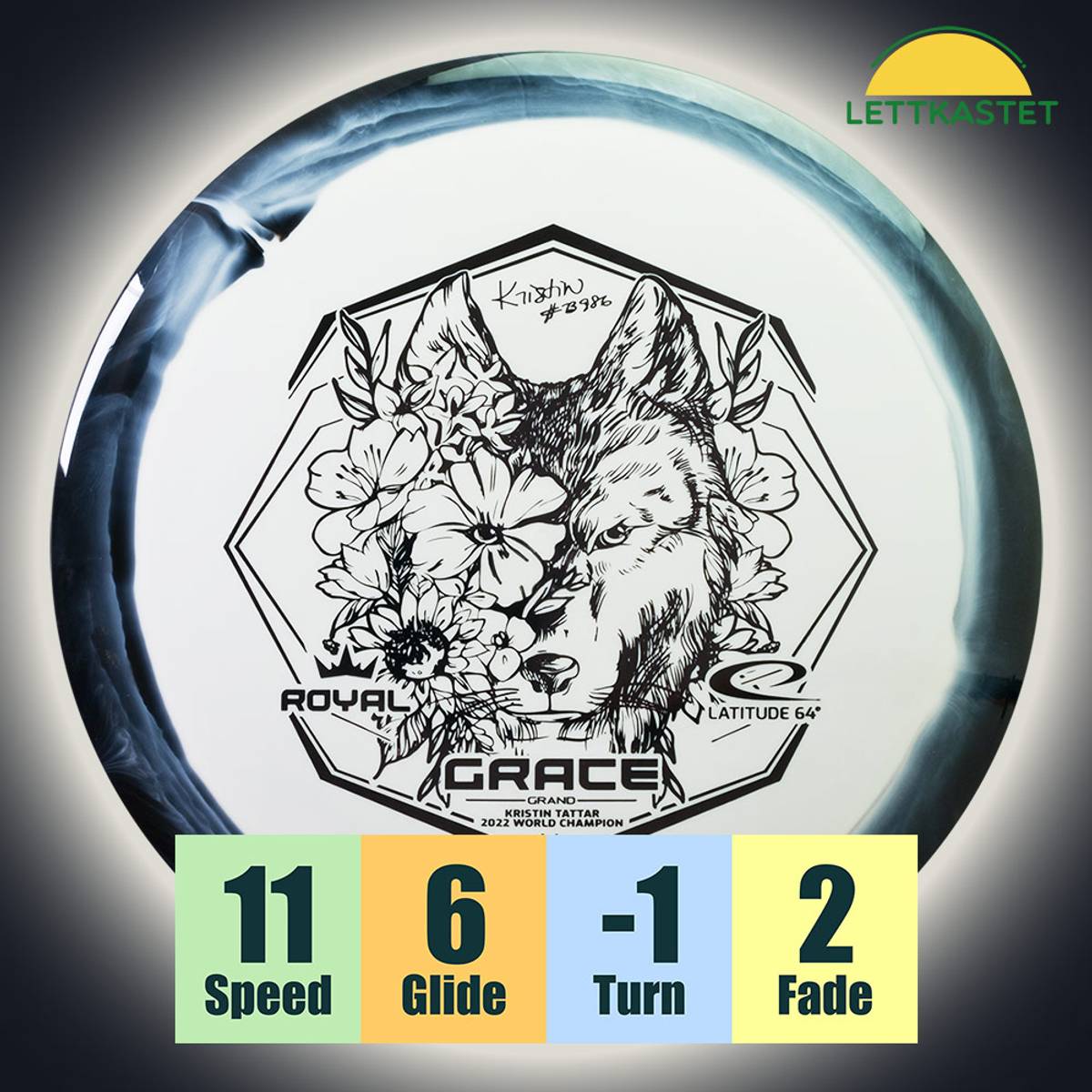 Grand Orbit Grace - Kristin Tattar Team Series - Krokhol Disc Golf Shop