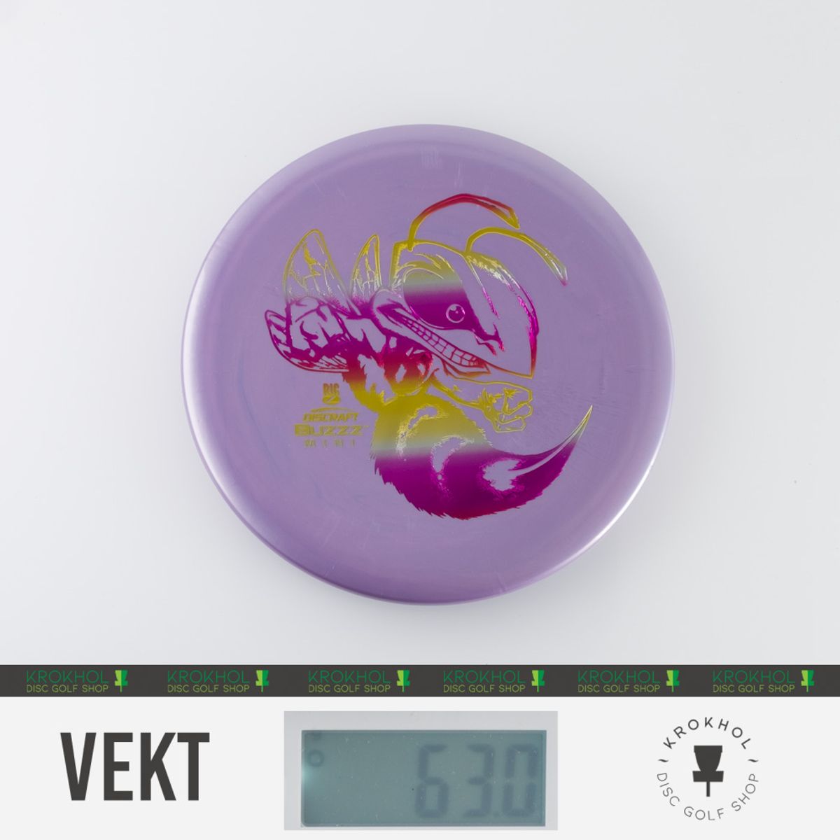 Mini Big Z Buzzz fra Discraft - Krokhol Disc Golf Shop